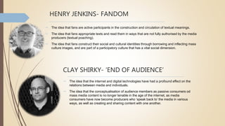 Audience and representation | PPT