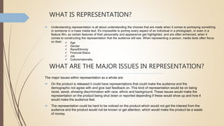 Audience and representation | PPT