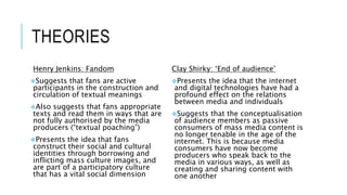 Audience and representation theories | PPTX