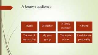 TSLB3023 English for Academic Purposes (EAP) - Audience and Style | PPTX
