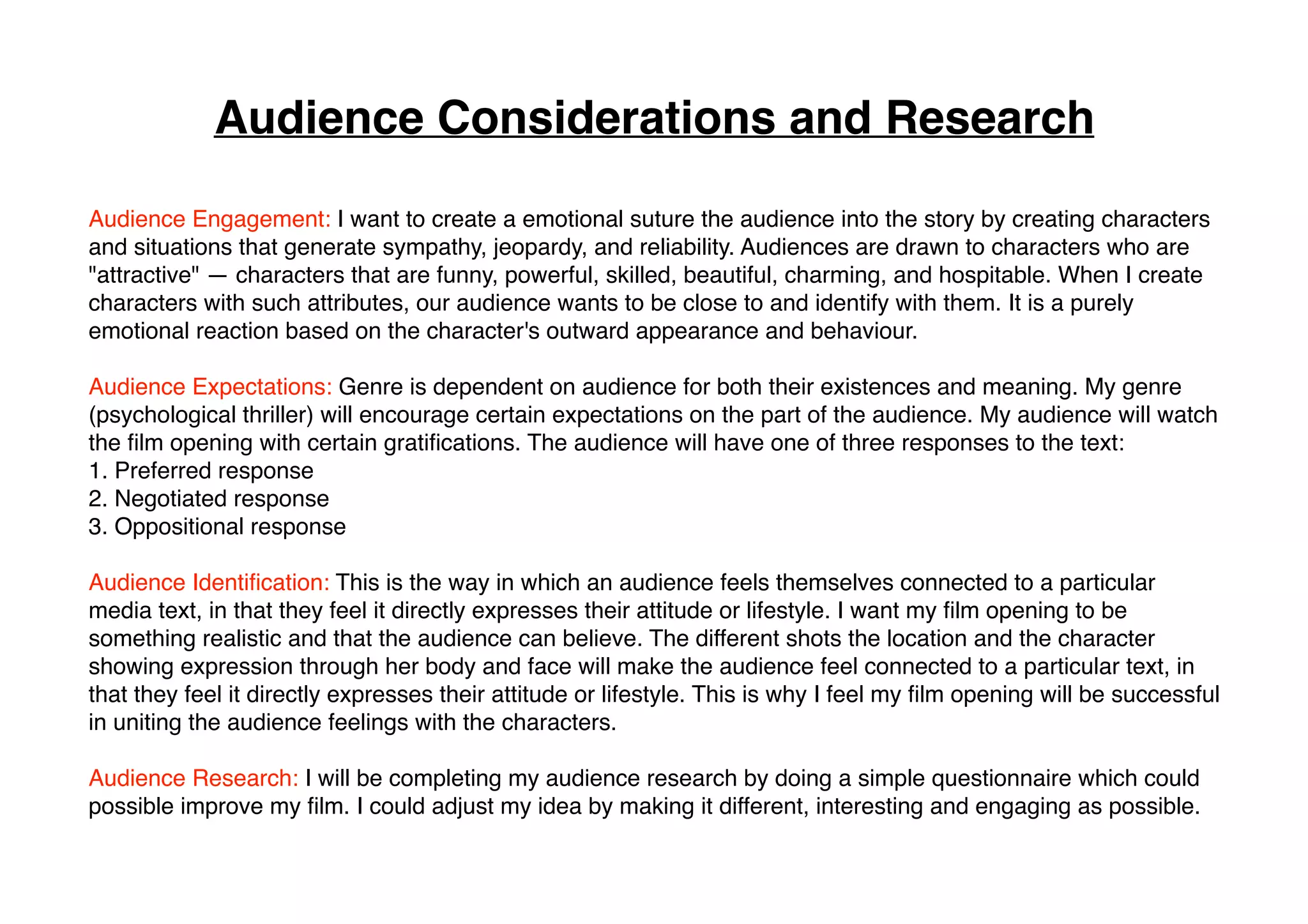 Audience considerations and research | PPT