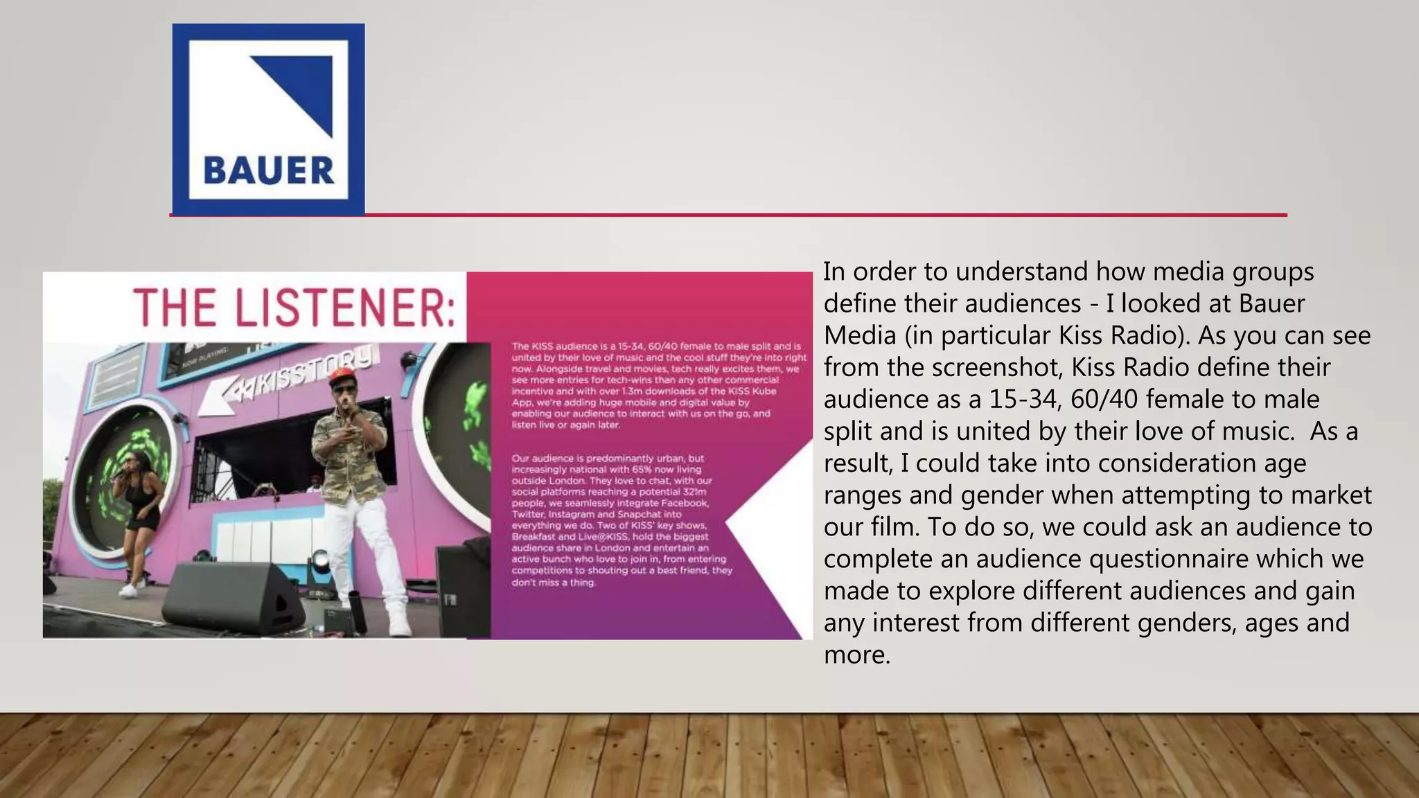 Audience definition | PPT