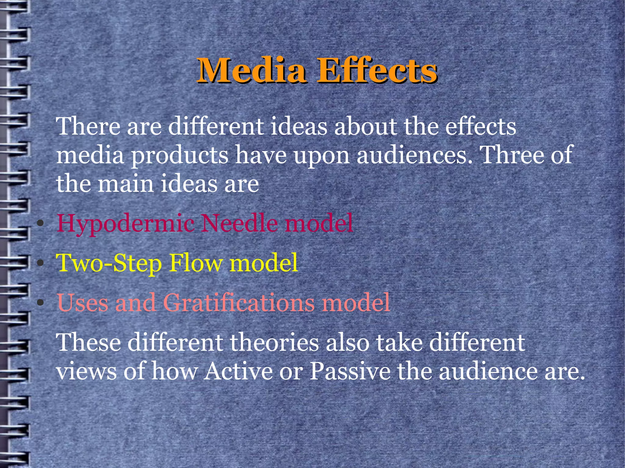 Audience effects presentation | PDF