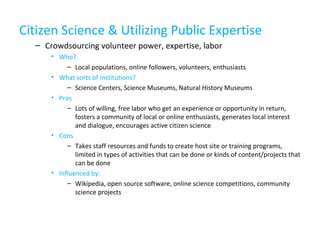 Co-Curation, Participation & Audience Engagement Techniques | PPT