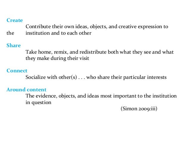 Co-Curation, Participation & Audience Engagement Techniques