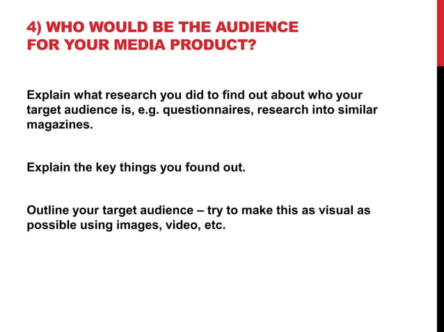 AS Evaluation - Target Audience | PPTX