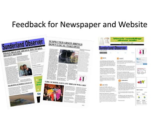 Audience feedback | PPTX | Desktop Publishing | Computer Software and ...