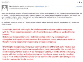 Audience feedback | PPTX | Desktop Publishing | Computer Software and ...