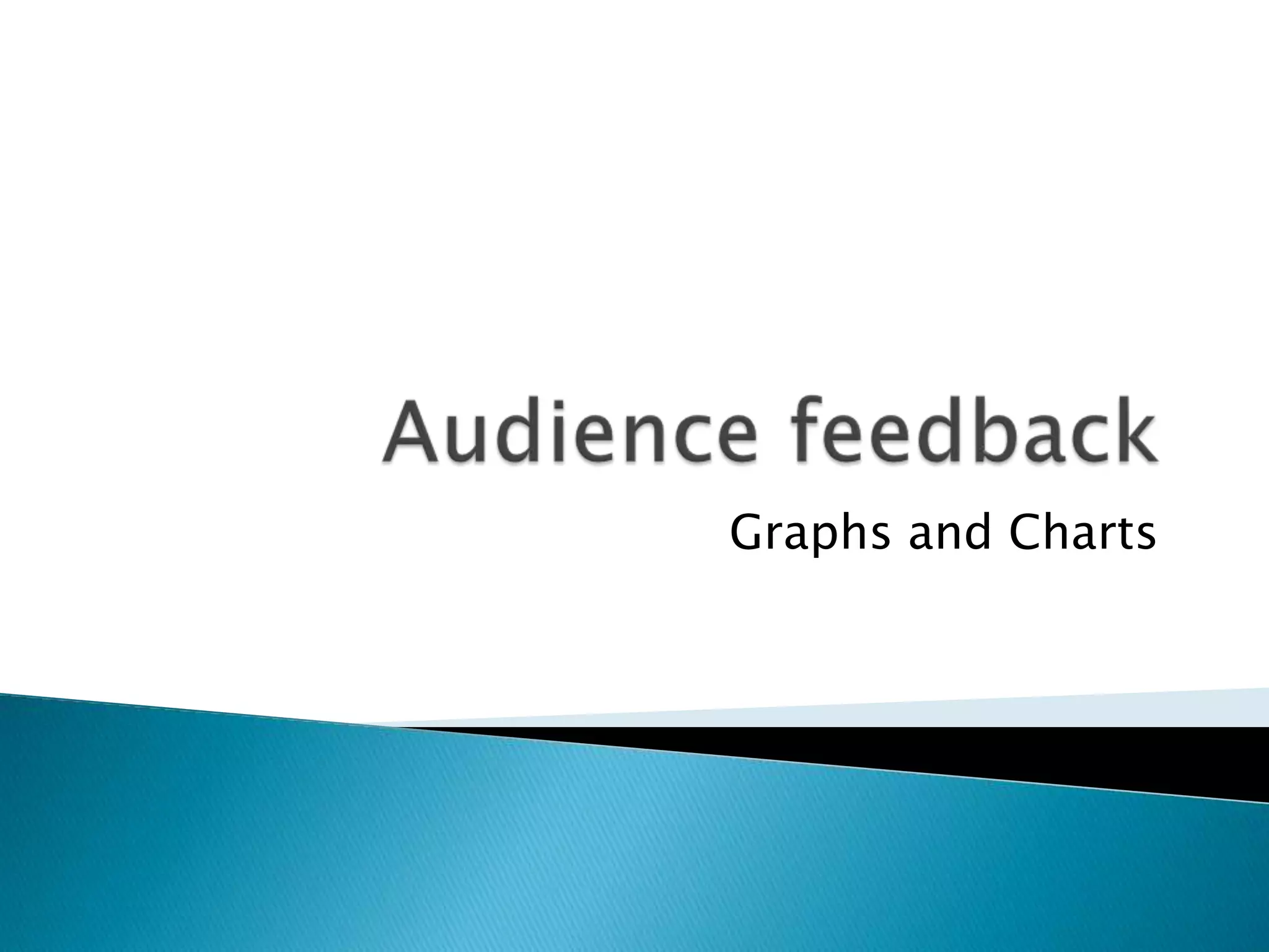 Audience Feedback Charts And Graphs | PPT