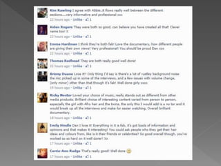 Audience Feedback Evaluation | PPT