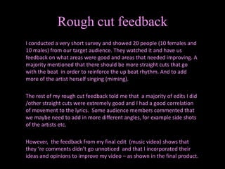 Audience feedback l | PPTX | Social Networking | Internet