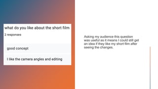 Audience feedback of final product after feedback.pptx