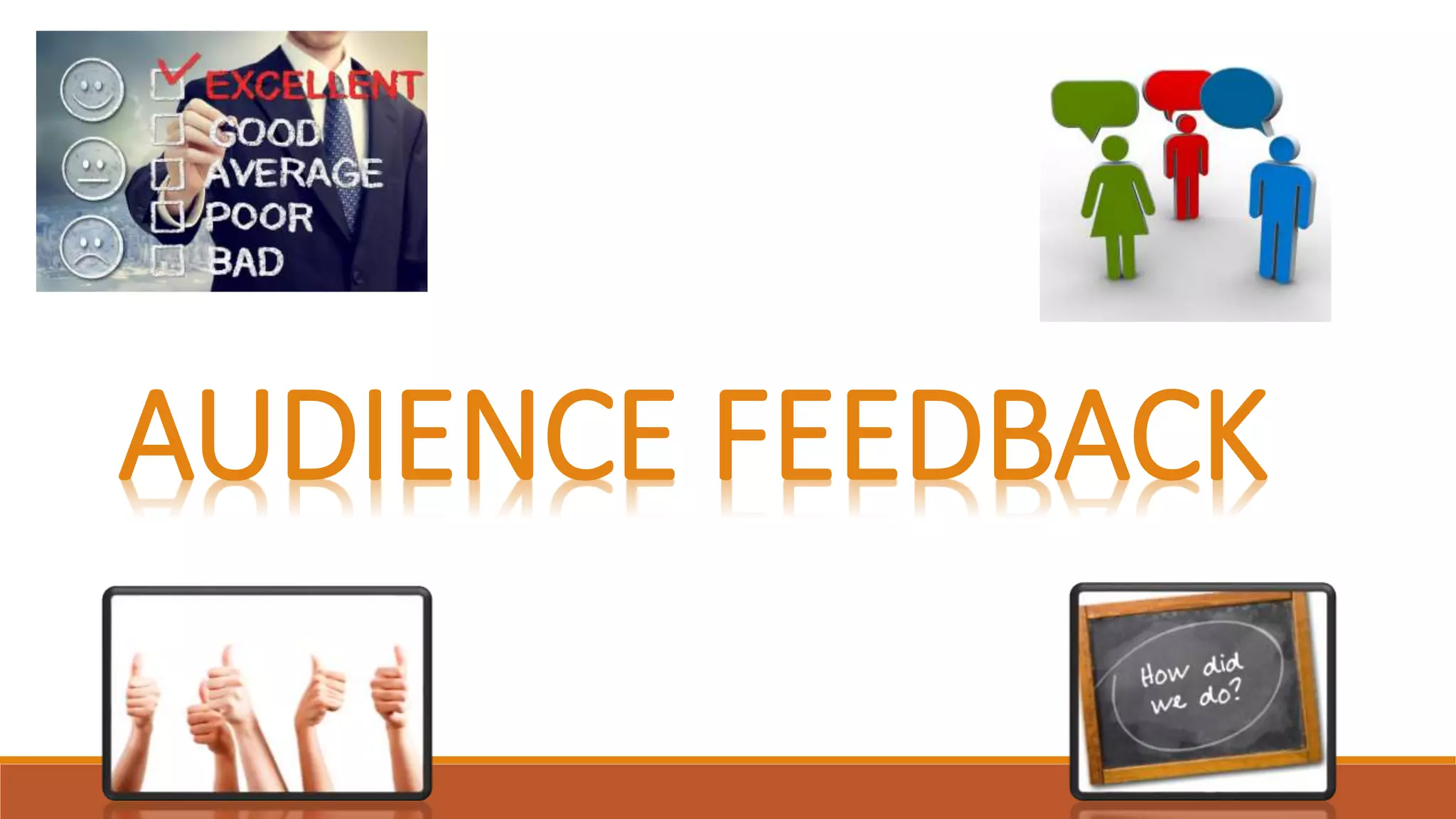 Audience Feedback - Rough Cut of Music Video | PPT