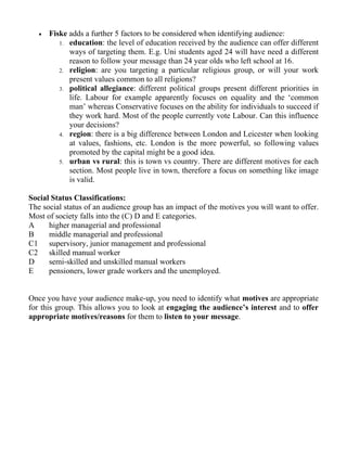 Audience identification theory | DOC
