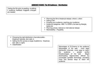 Audience issues | PDF | Video Production | Content Production