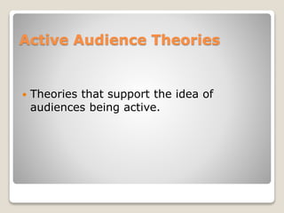 Audience new | PPT