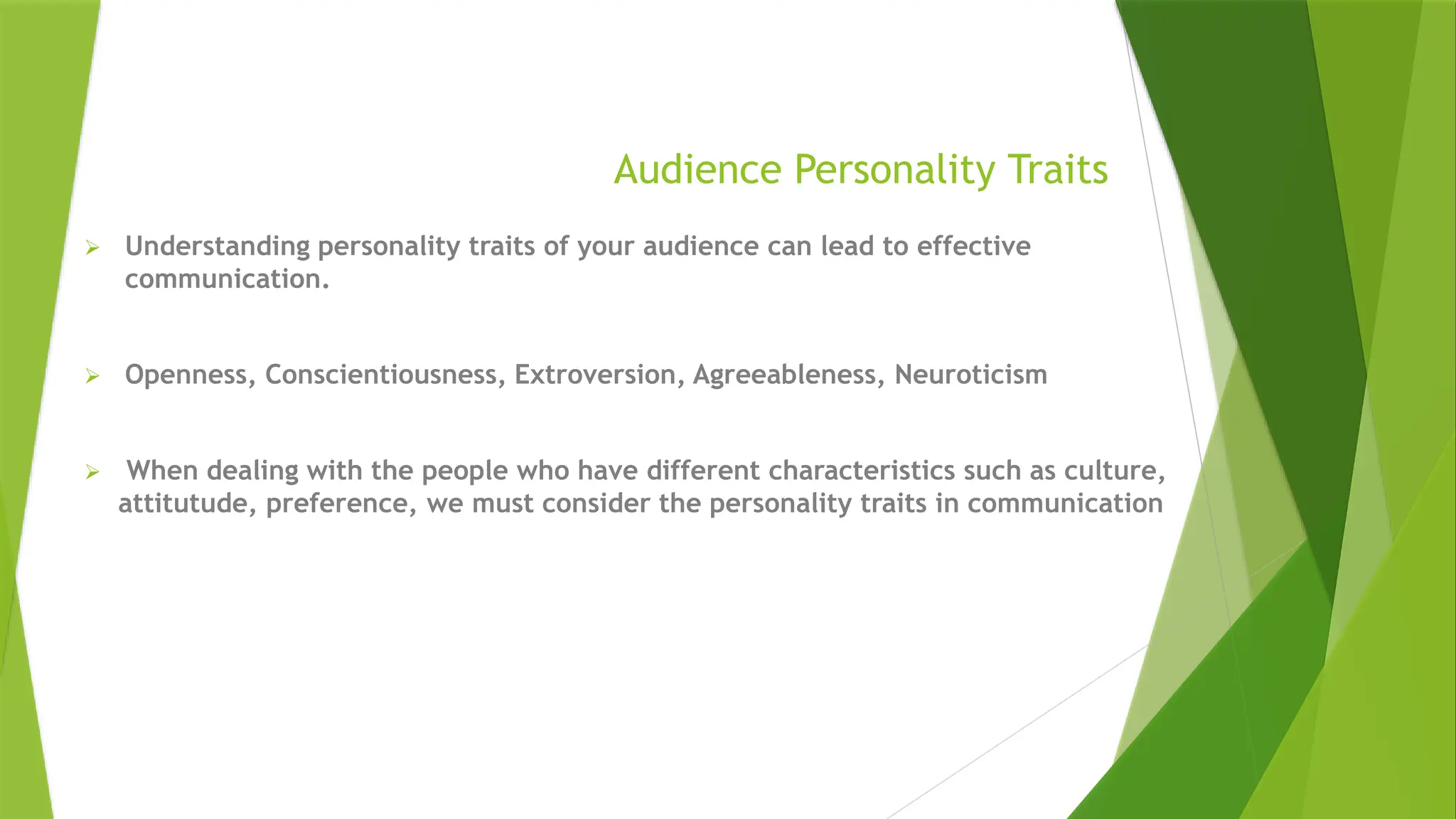 Audience Personality Traits and Communication.pptx