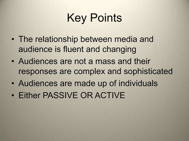 Audience positioning | PPTX