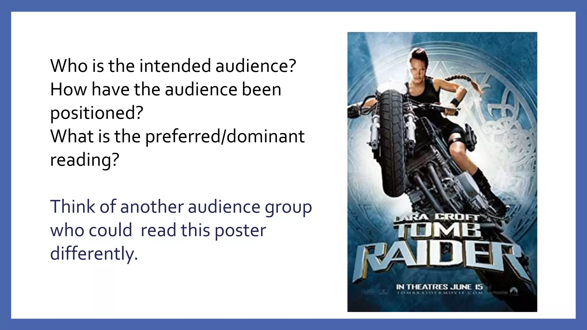 Audience Positioning Unit 1 Representations | PPTX