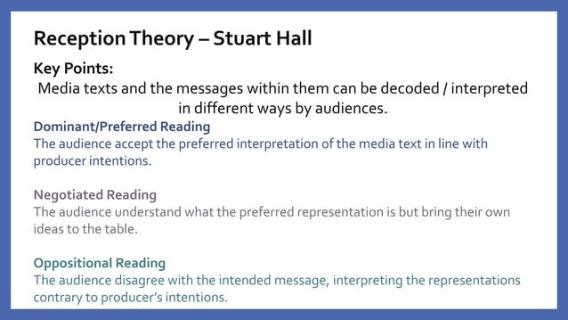 Audience Positioning Unit 1 Representations | PPTX