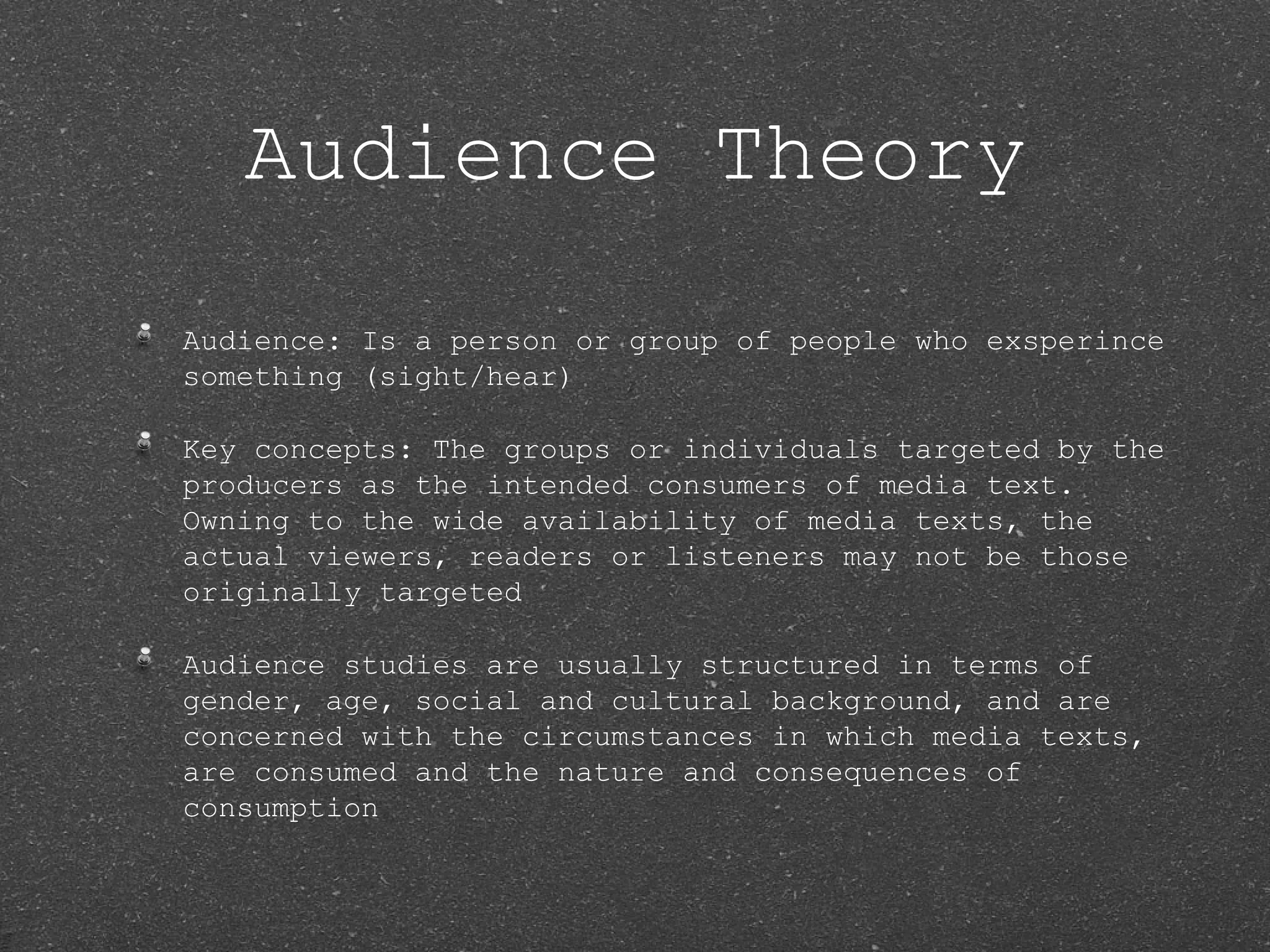 Audience powerpoint | PPT