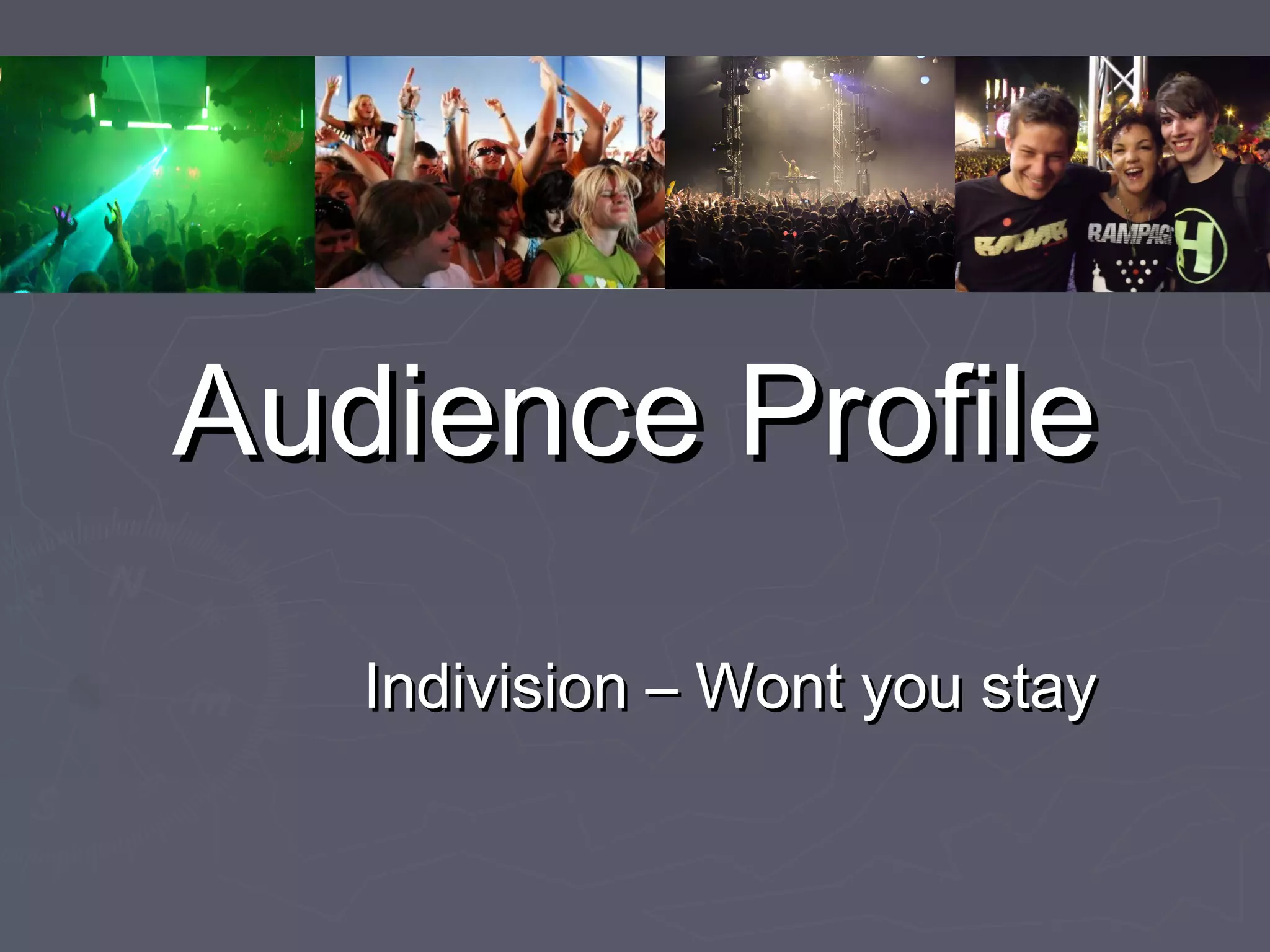 Audience profile | PPT