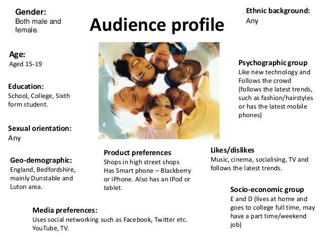 Audience profile