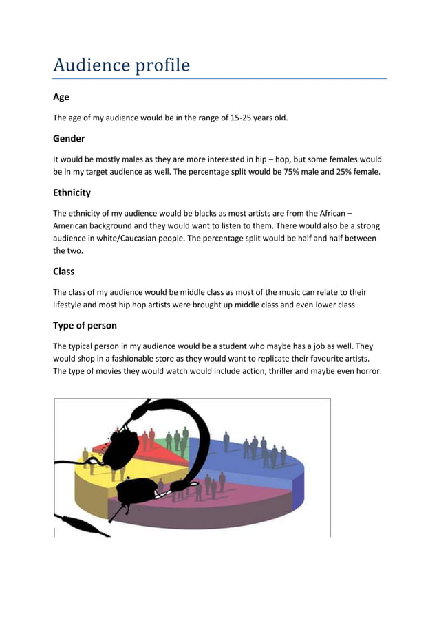 Audience profile | PDF