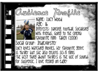 Audience profile | PPTX | Social Networking | Internet