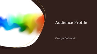 Audience profile canon | PPT