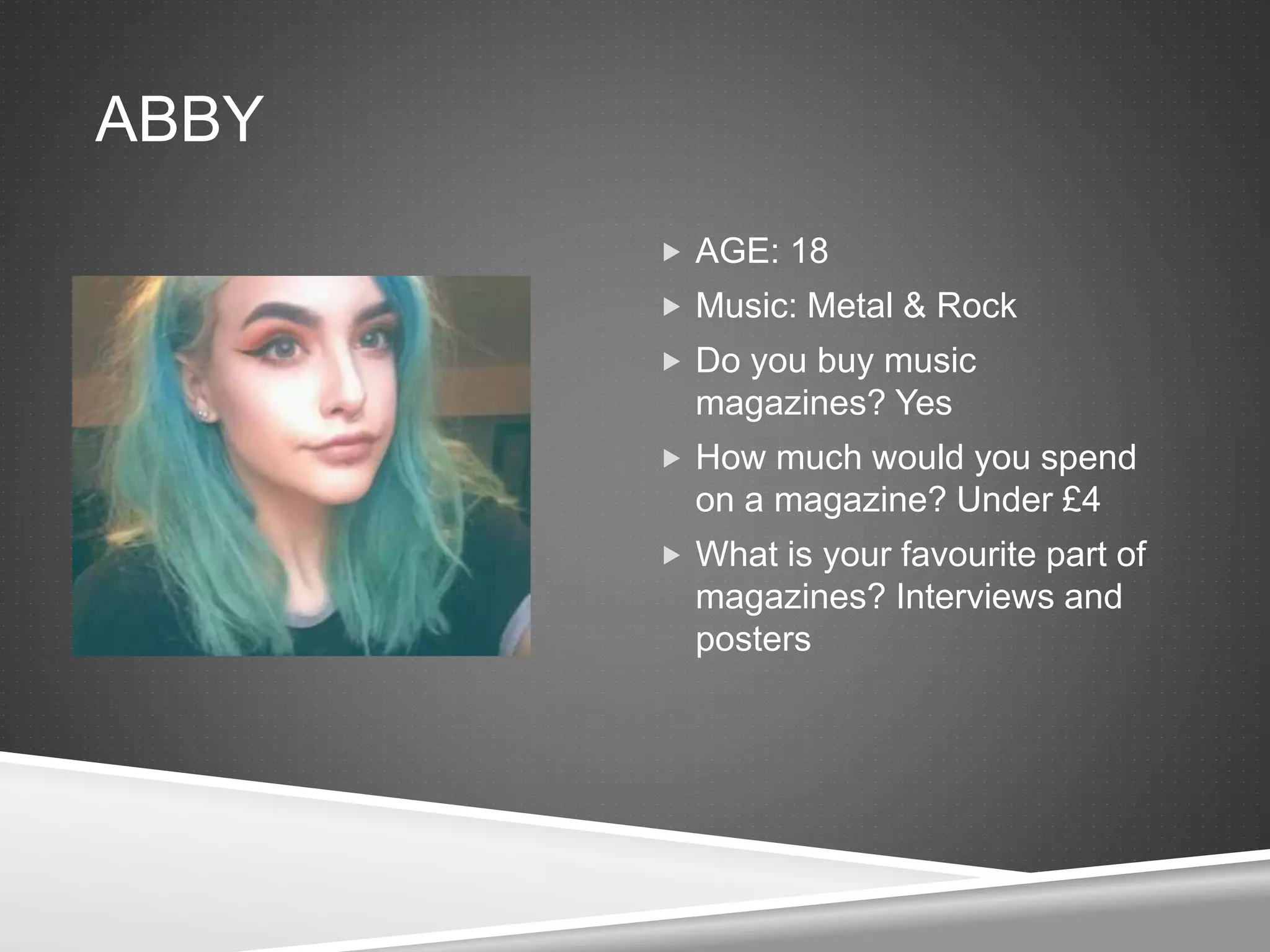 Audience profiles | PPTX