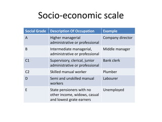 Audience profiling | PPTX