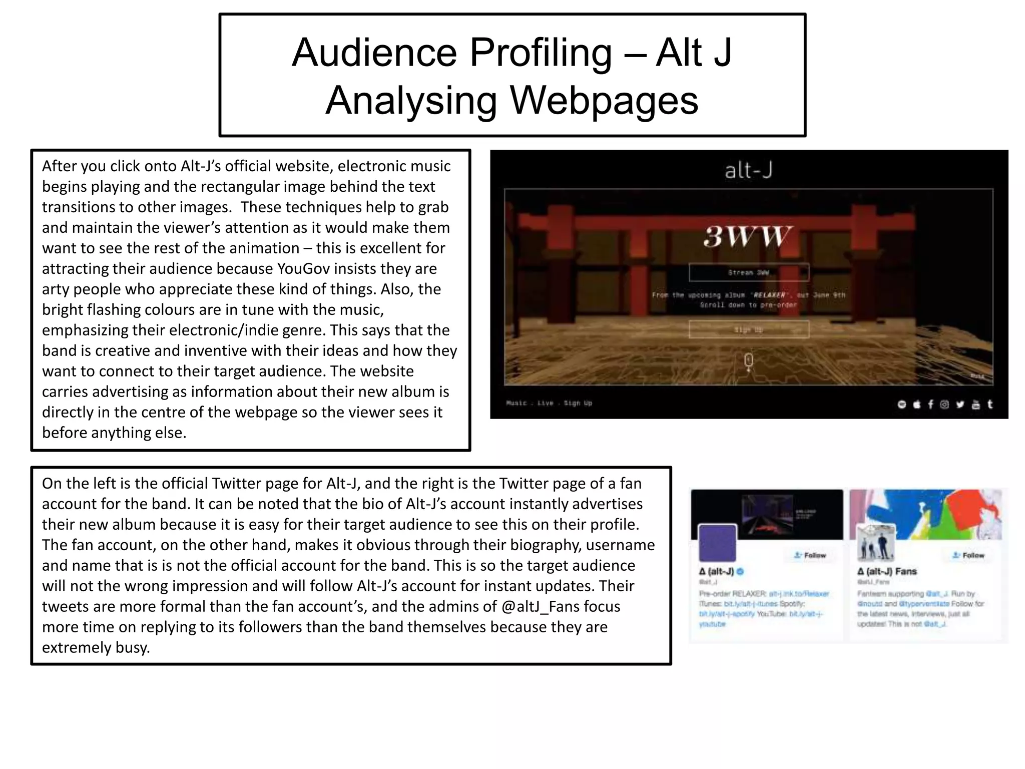Audience profiling | PPT