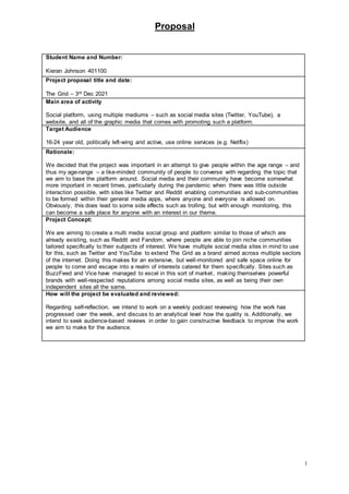 Audience proposal | DOCX