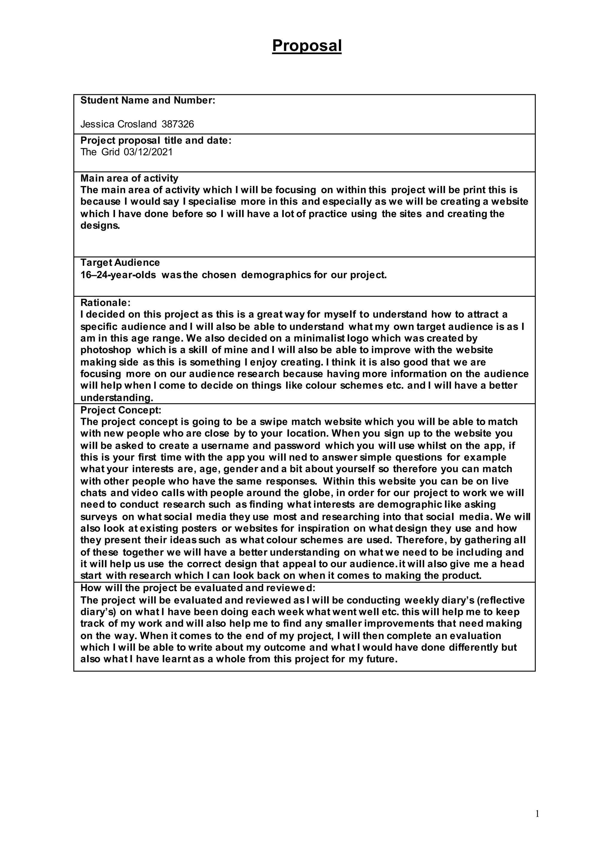 Audience proposal | PDF