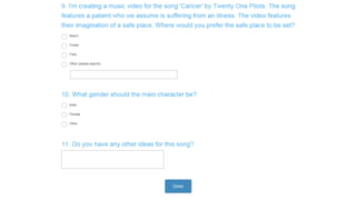 Audience Questionnaire Powerpoint | PPT