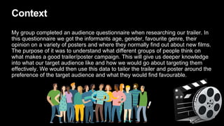 Audience questionnaire pptx | PPTX