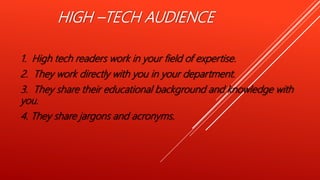 Audience recognition | PPTX