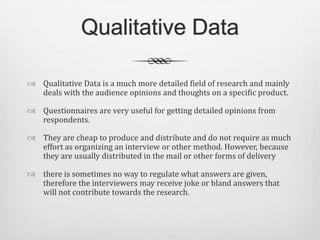 Audience report | PPTX