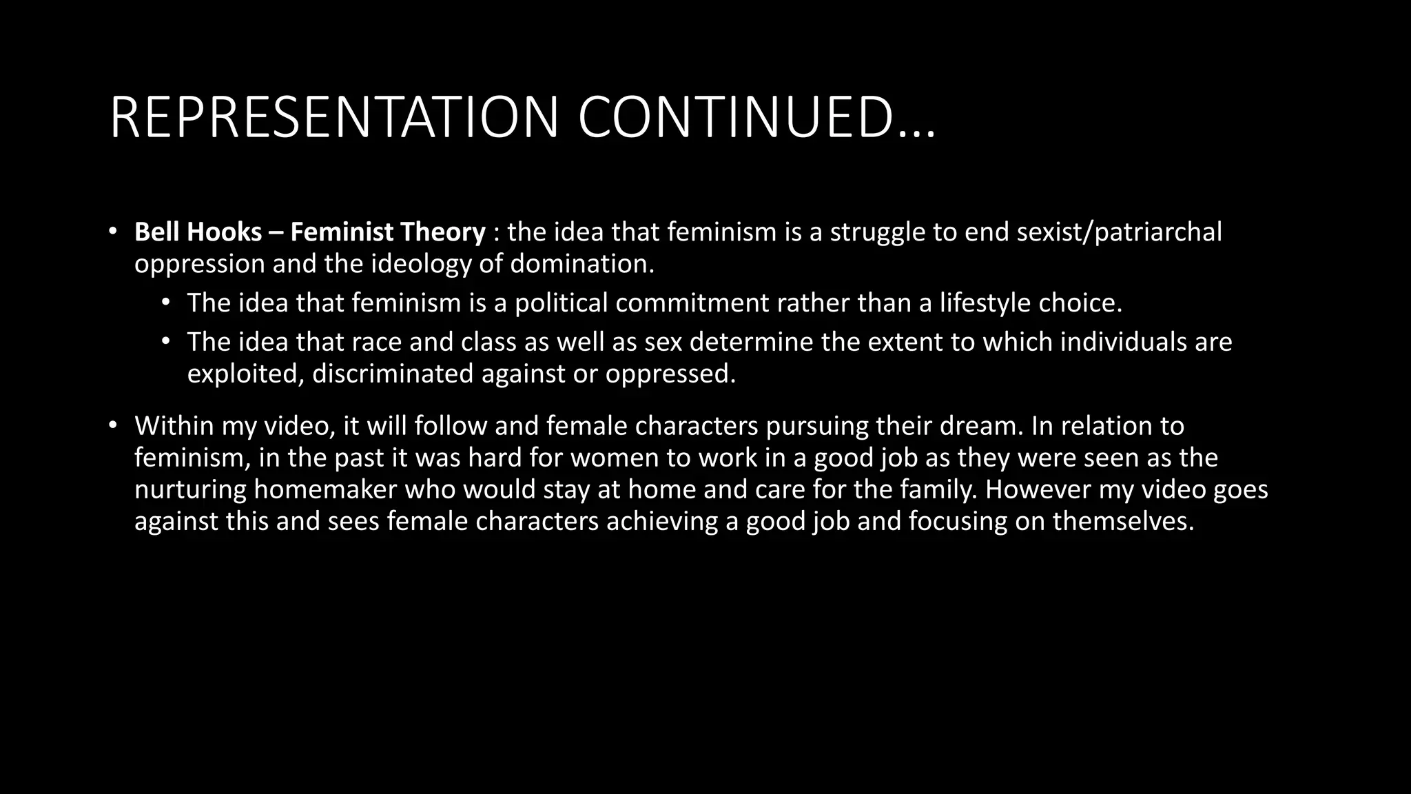 Audience & representation | PPTX