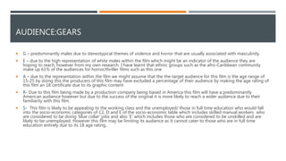 Audience research Scary Movie | PPT