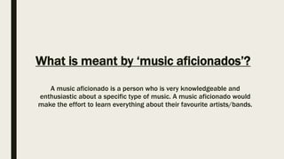 Audience research cw | PPT