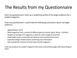 Audience research powerpoint | PPTX