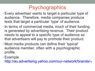 Media Audiences an Introduction | PPT