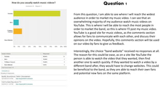 Audience survey analysis | PPT