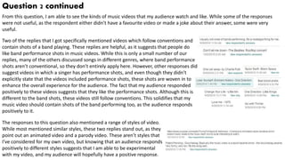 Audience survey analysis | PPT