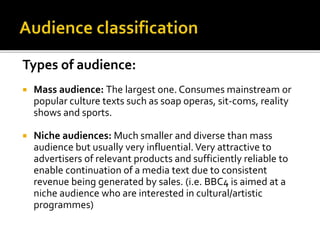 Audience research | PPTX