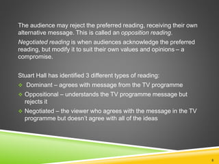 Audience and media effects theories | PPTX