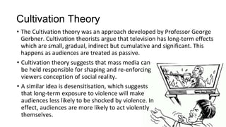 Audience theories | PPTX