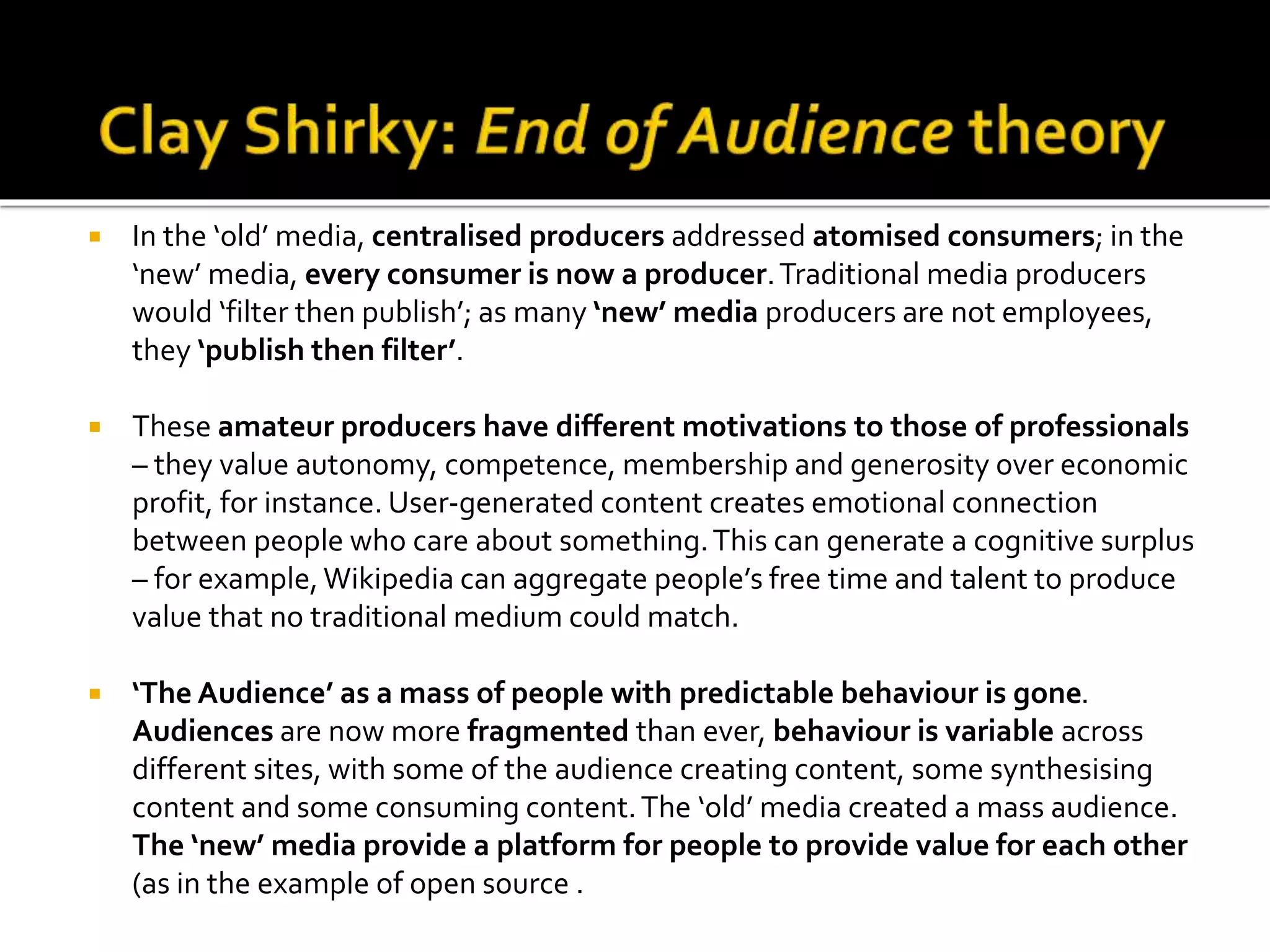 Audience theories 5 Clay Shirky.pptx